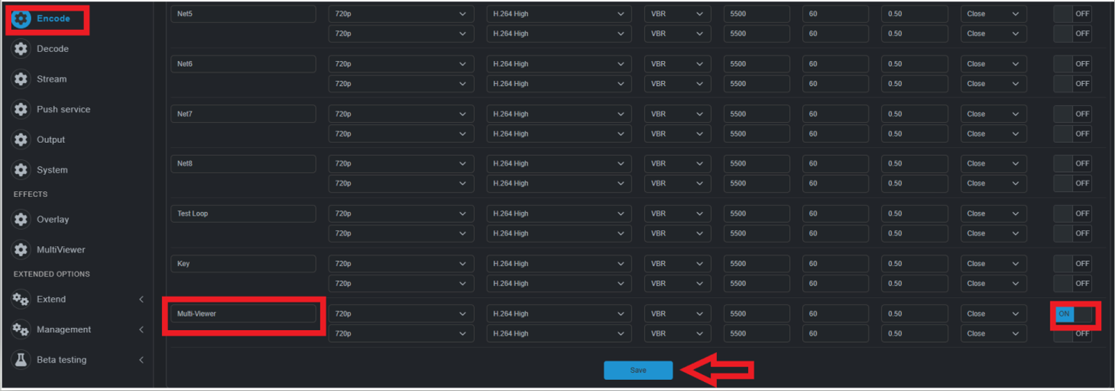 Configuring Limit 8 M4 Encoder – Catapult Pro Video