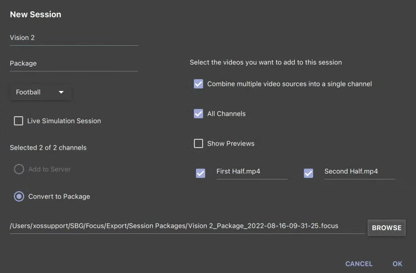 How to Move Packages from Vision to Focus – Catapult Pro Video