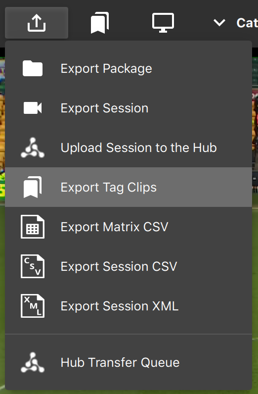 Exporting from the Focus Client – Catapult Pro Video