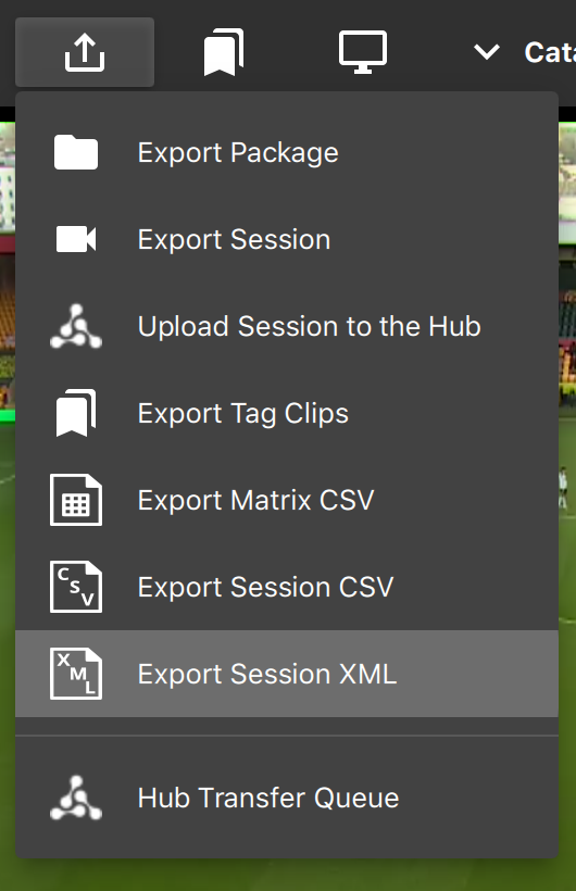 Exporting from the Focus Client – Catapult Pro Video